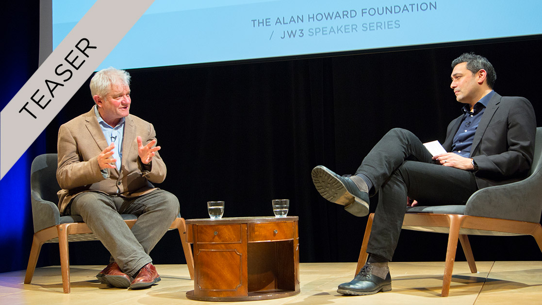Sir Paul Nurse & Dr. Adam Rutherford | The Alan Howard Foundation